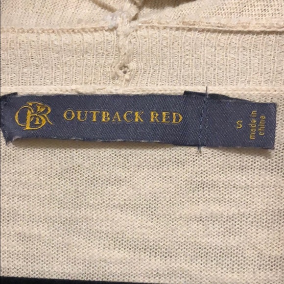 The Limited | Sweaters | Guc The Limited Outback Red Cardigan Small ...